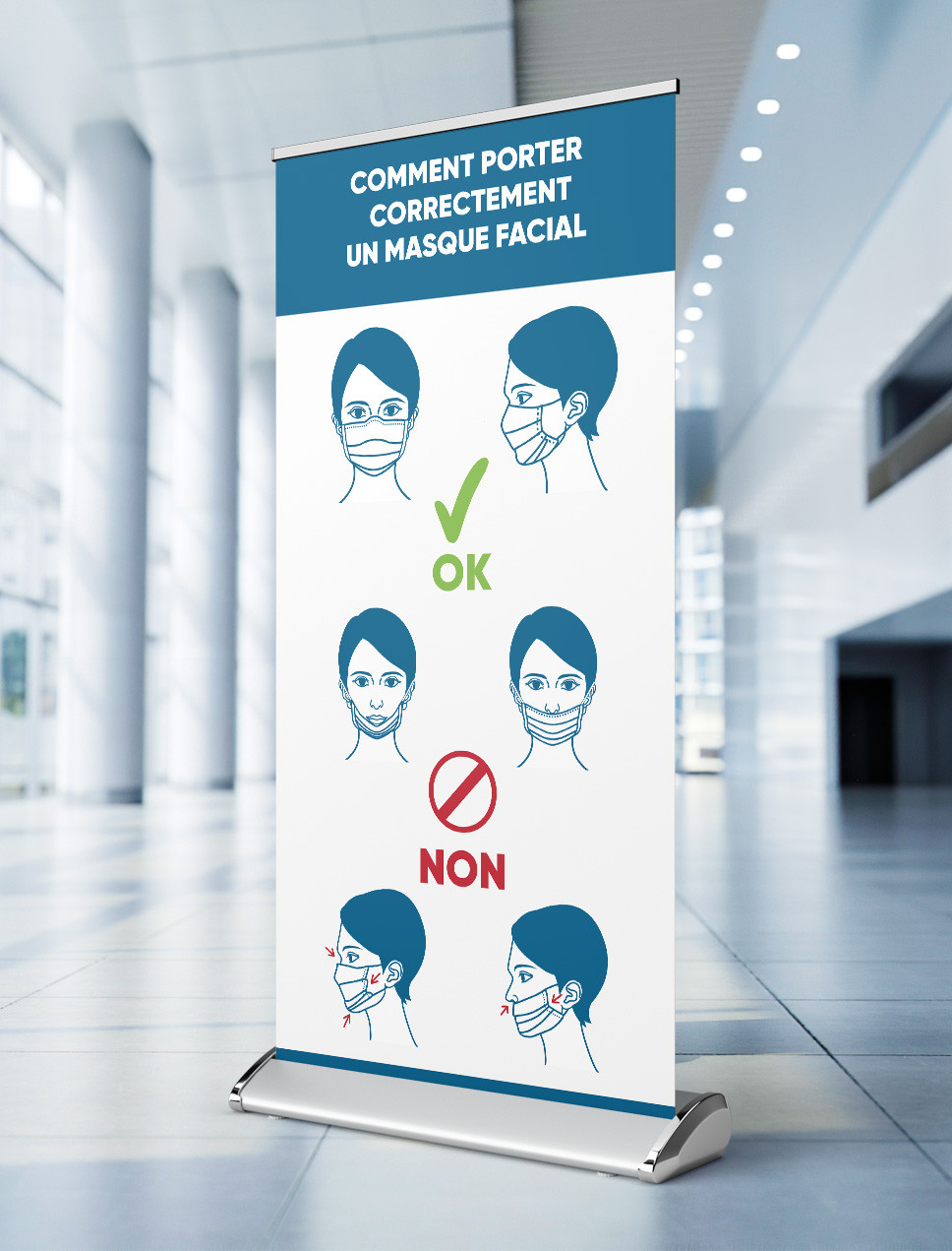 Comment porter un masque
