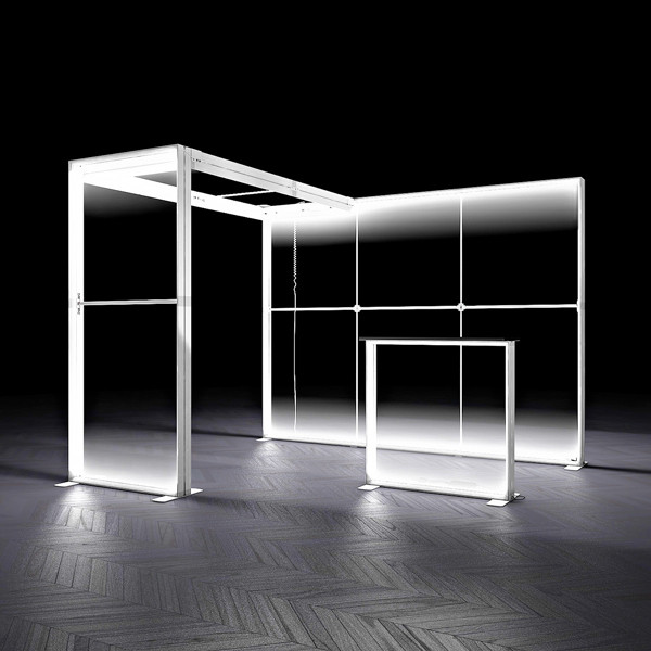 Stand LED 3 x 2,8 m